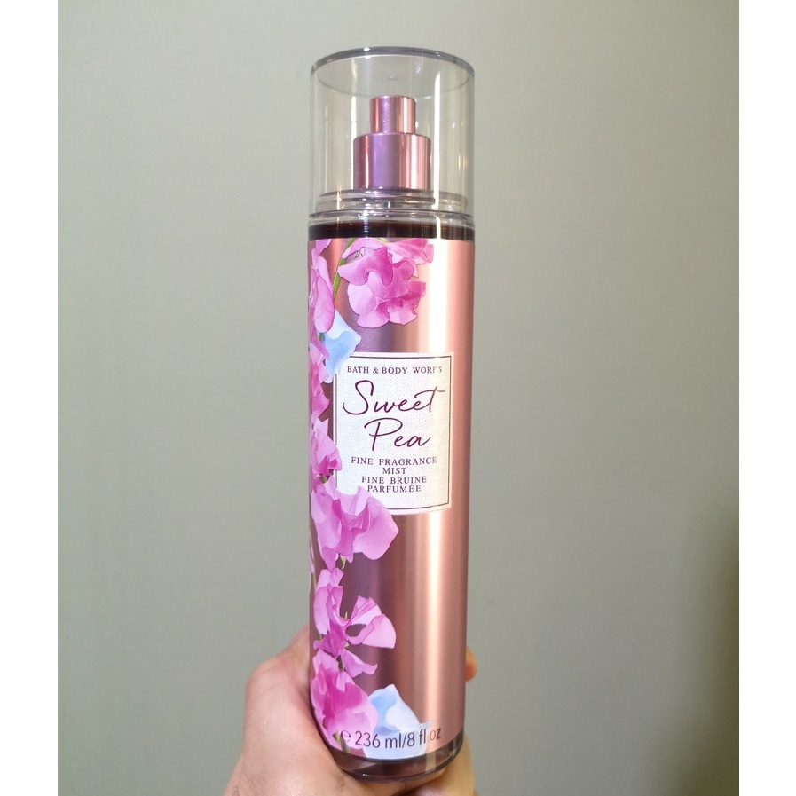 Bath & Body Works Sweet Pea Fine Fragrance Mist 236mL | Shopee Singapore