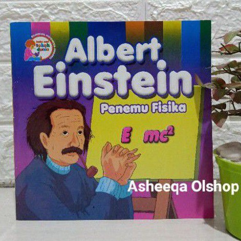 Albert Einstein's Physics Inventor Character Storybook | Shopee Singapore