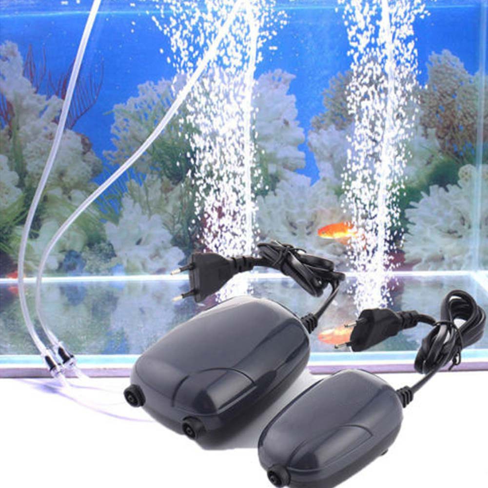 New Silent Efficient Aquarium Oxygen Air Pump Fish Tank Oxygen Maker ...