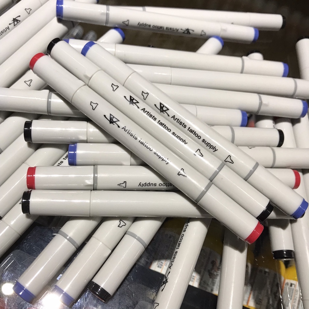Artist Markers skin drawing pen used in cosmetic tattooing | Shopee ...