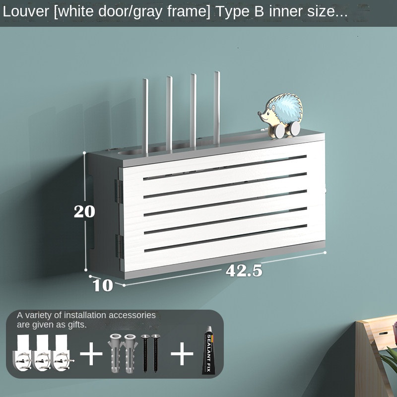 Storage rack Log Socket Blocking Box Cover Ugly Wireless Router wifi ...