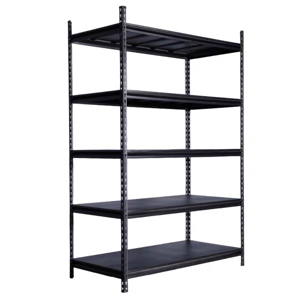 Heavy Duty Rack 5 Tiers Adjustable Store Room Boltless Metal Storage ...