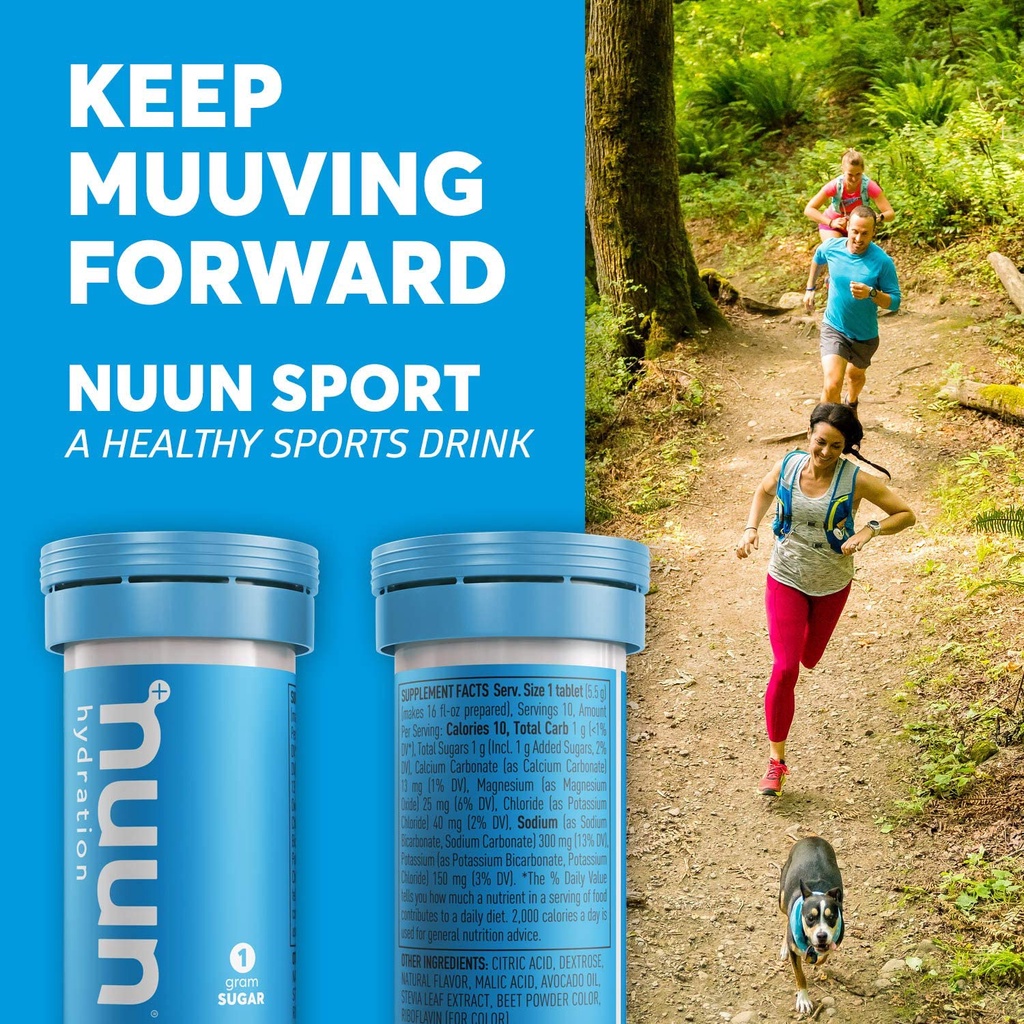Nuun Hydration Electrolytes Box of 8 Tubes (8 x 53g) | Shopee Singapore