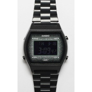[Time Cruze] Casio B640 Digital Vintage Black Ion Plated Stainless ...