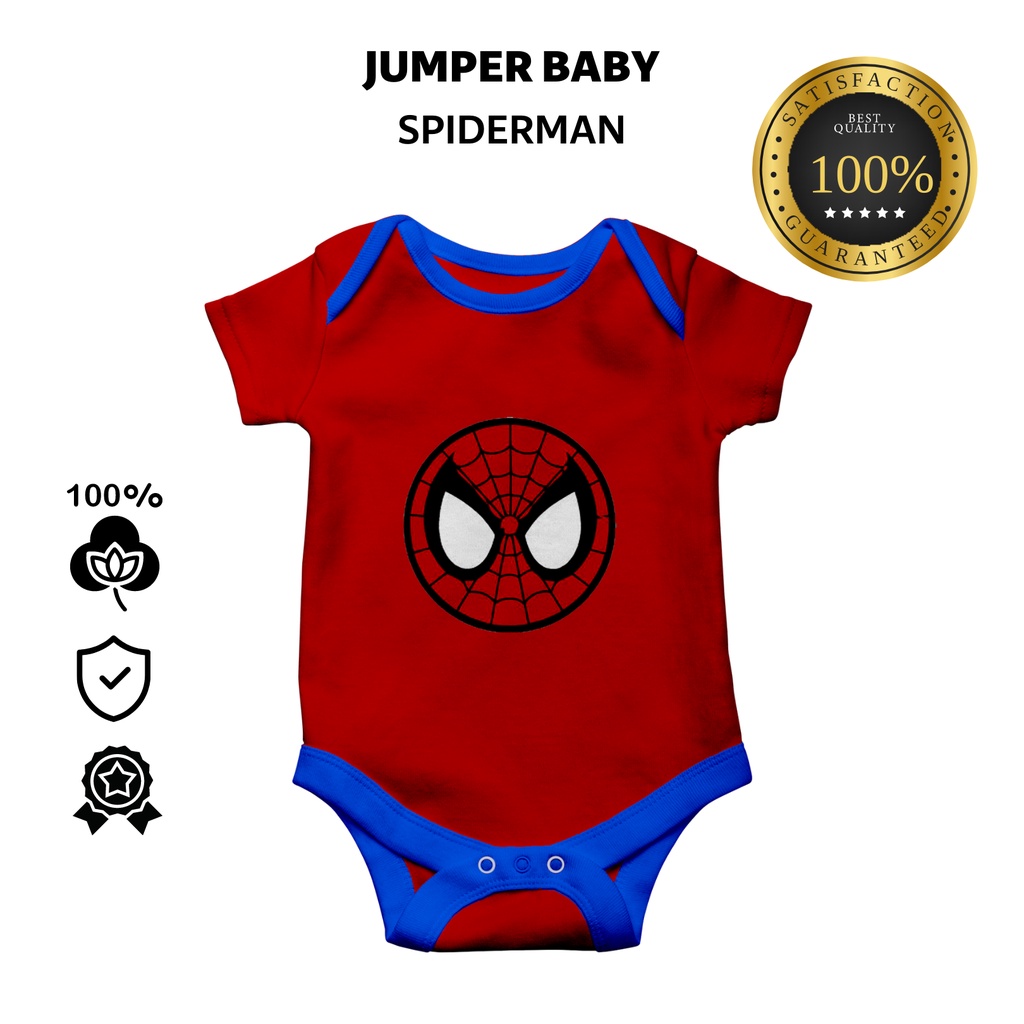 Spiderman Character Baby Clothes JUMPER | Shopee Singapore