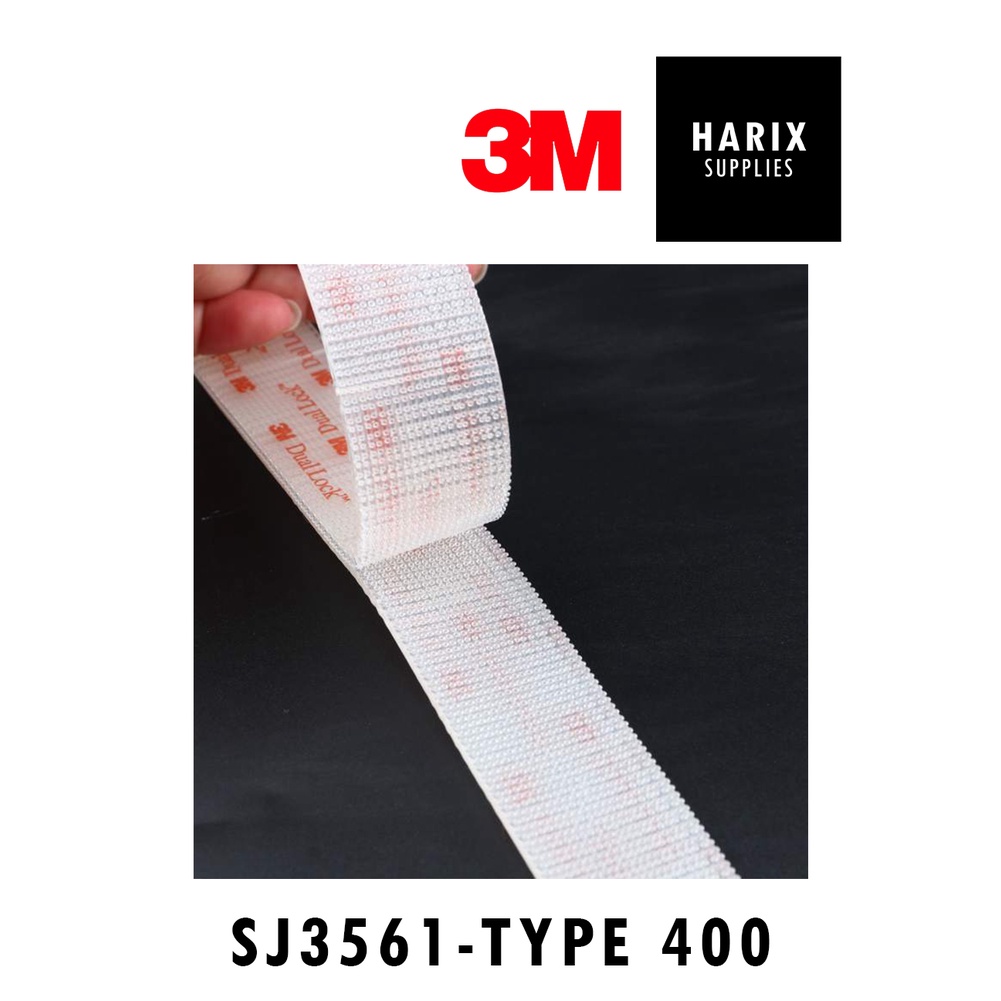 3M Dual Lock Recloseable Fastener Velcro Adhesive Tape Type 250 SJ3560 SJ3550CF Black ...