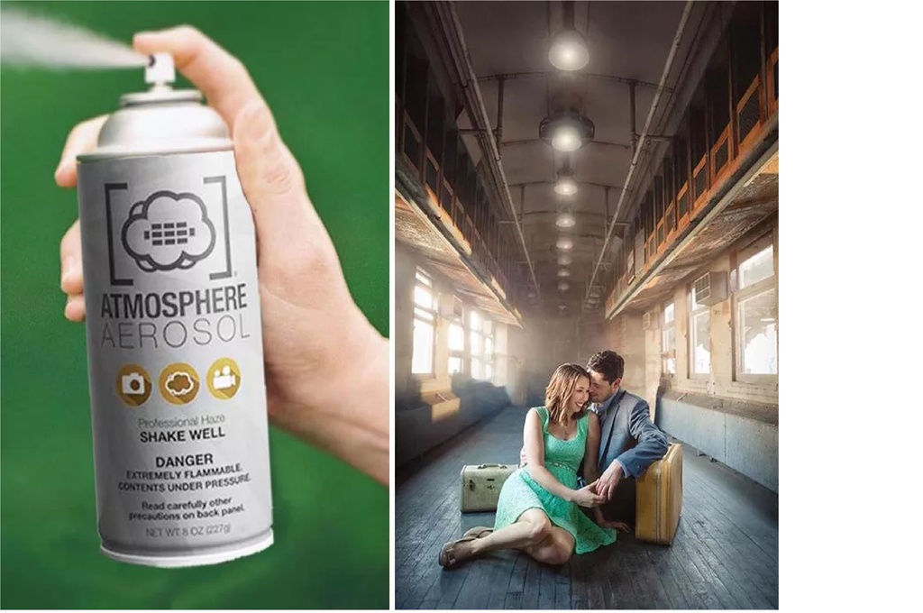 Atmosphere Aerosol Haze Spray Smoke in a Can for Photographers ...