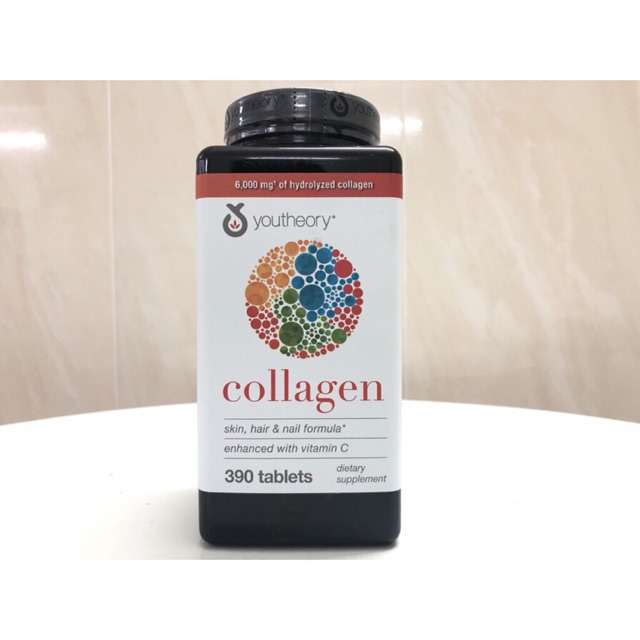 Youtheory Collagen pills type 123 USA 390 pills/ 290 pills | Shopee ...