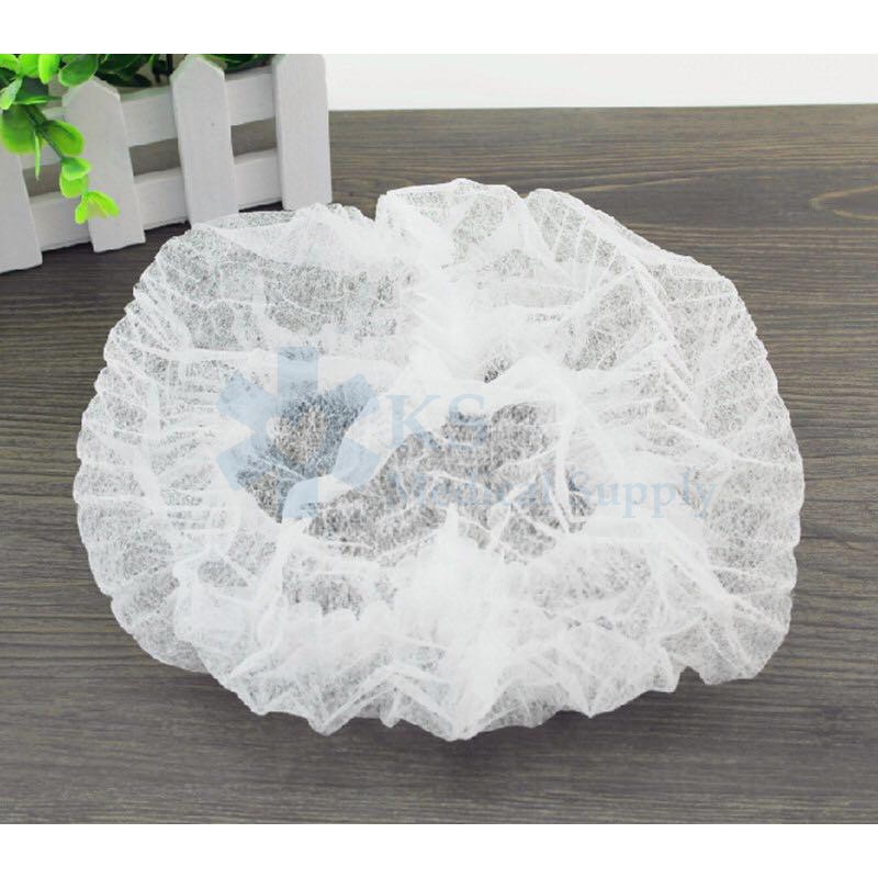 Breathable Unisex Adult Disposable Head Cover / Cap / Hair Net | Shopee ...