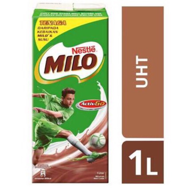 Nestle Milo Activ-Go UHT 1 litre 1L | Shopee Singapore