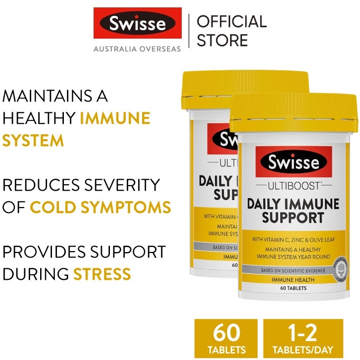 Shopee x Swisse Brand Box - Swisse Ultiboost Daily Immune Support 60 ...