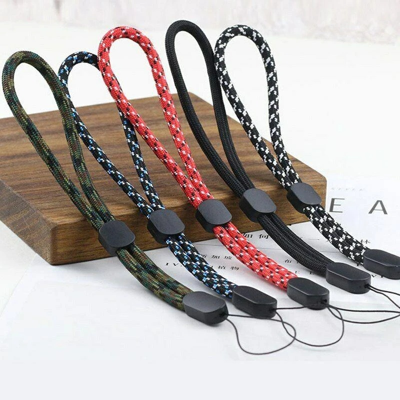 Adjustable Nylon Mobile Phone Anti Lost Rope Cord Wrist Straps Hand ...