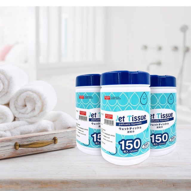 Daiso Wet Tissue Daiso Wipes 150sheets Anti Bacteria Baby Use | Shopee ...