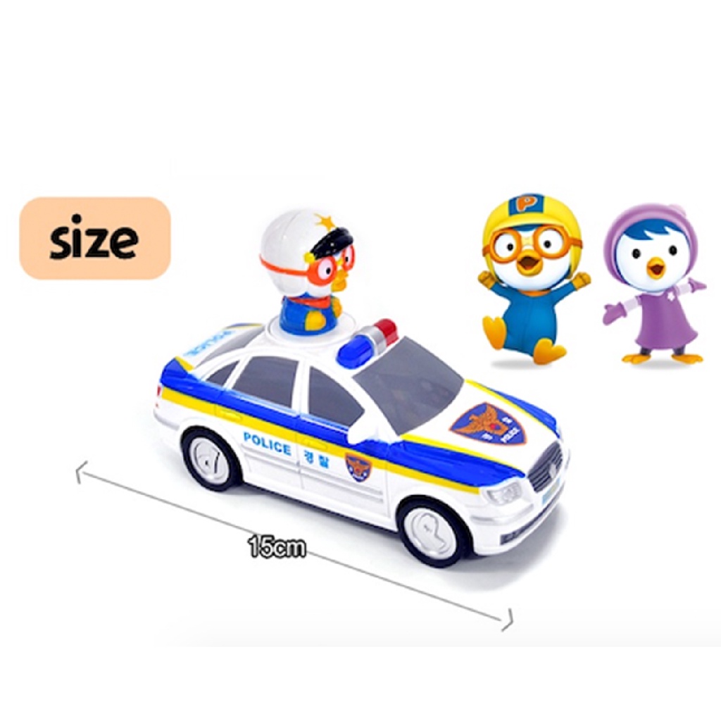 Pororo Pull Back Police Toy Car Vehicle, Kids Children Toys from Iconix ...