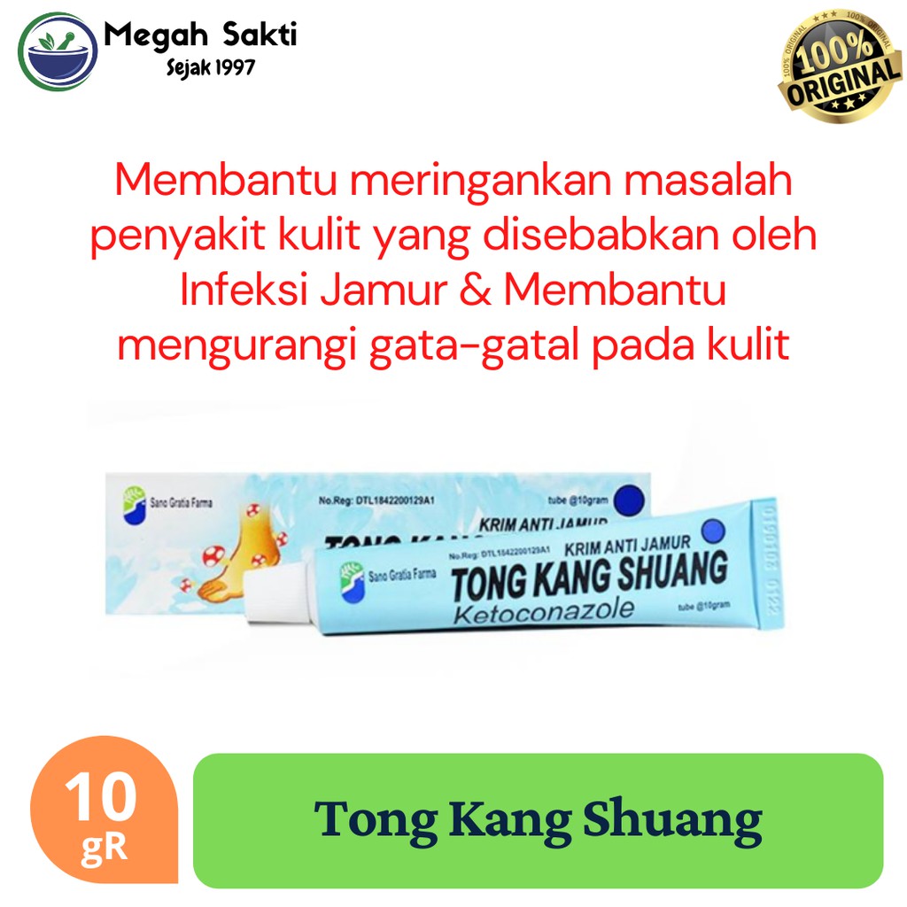 Megah Sakti - Tong Kang Shuang - Ointment for tinea versicolor fungus ...