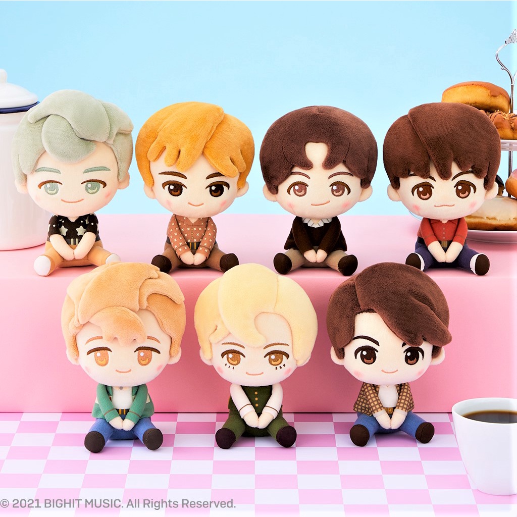 Japan Ichiban Kuji Bandai BTS TinyTAN Tiny Tan Dynamite Official KPOP Puny Beans SUGA Jung Kook ...