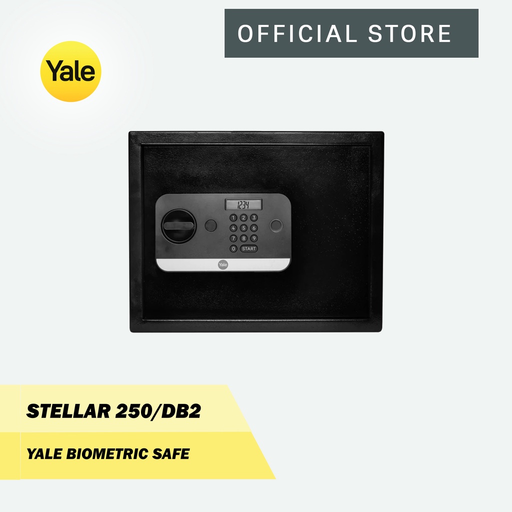 YALE Stellar Biometric Safe 250/DB2 (Note: Dimension of Digital Panel ...