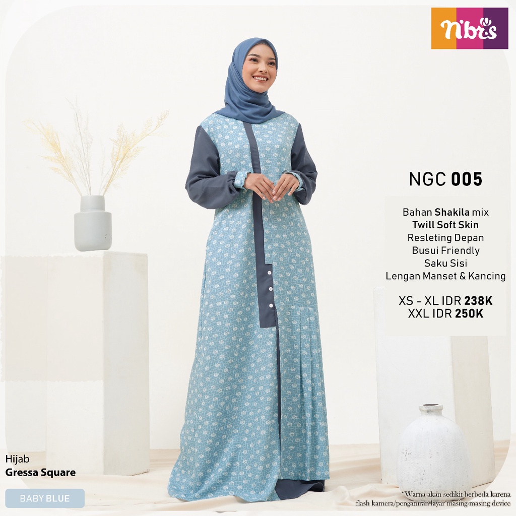 Ngc 005 Brocade Robe | Shopee Singapore