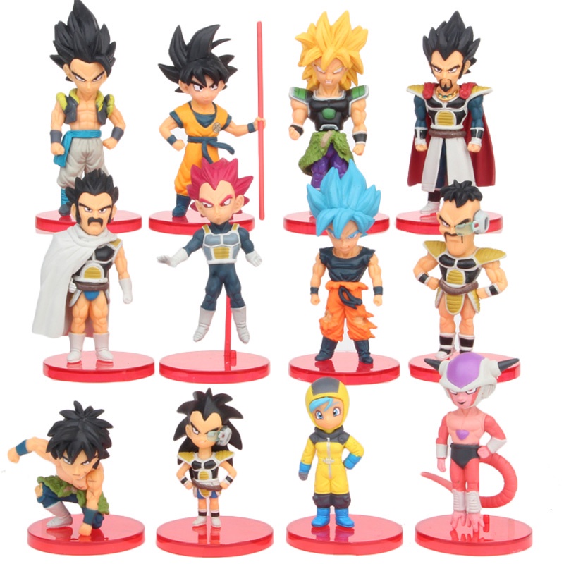 Dragon Ball King Vegeta Action Figures Tarble Son Goku Kakarotto ...