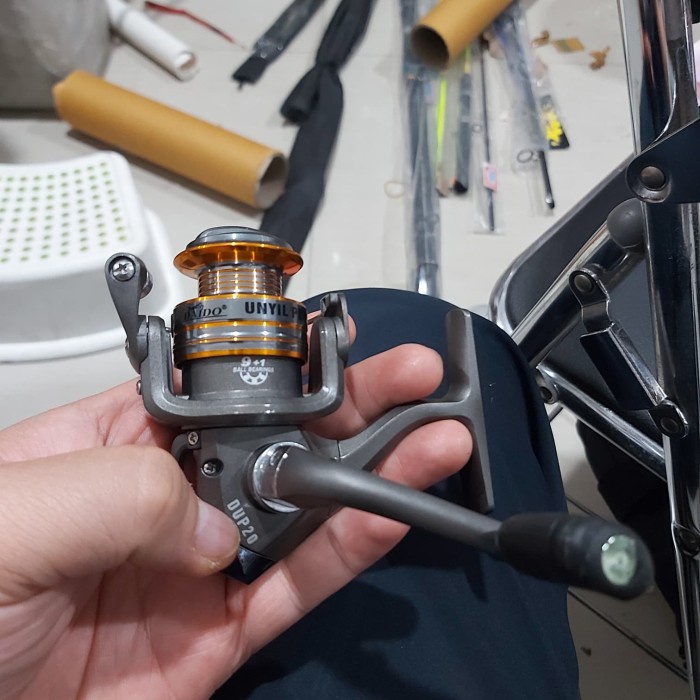 Daido piranha Tiny reel 50 Small mini reel - Tiny 50 | Shopee Singapore