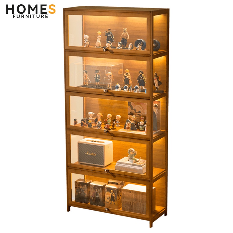 Display Cabinet Acrylic Lego Display Stand Bedroom Bookshelf Cabinet ...