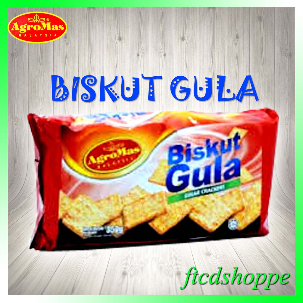 AGROMAS Biskut Gula / Sugar Crakers (350g) | Shopee Singapore