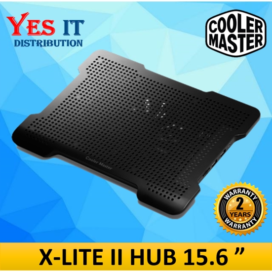 Cooler Master NotePal X-Lite II Silent 140mm Fan Ultra Slim 15.6 ...