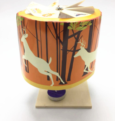 DIY LAMP ( Revolving Lantern lamp ) | Shopee Singapore