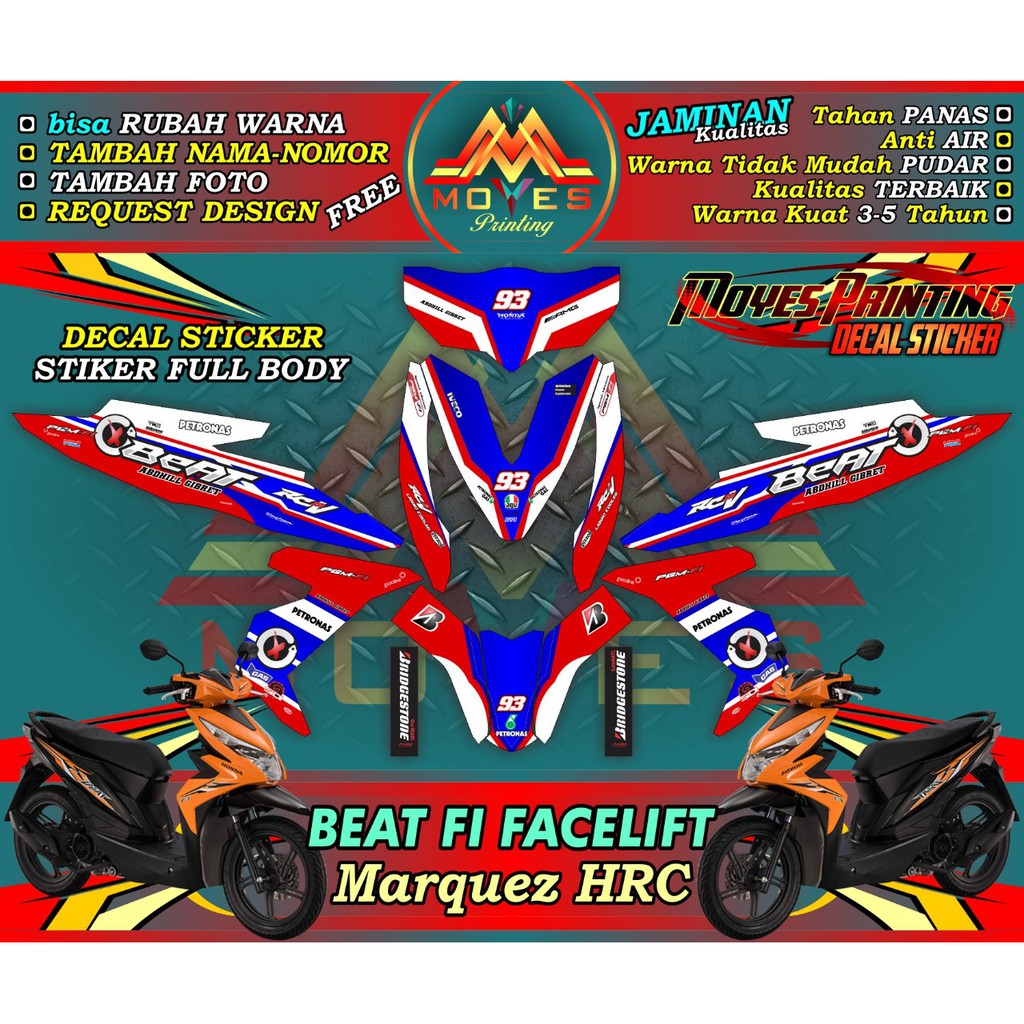Beat fi facelift sticker decal full body beat fi facelift sticker full ...
