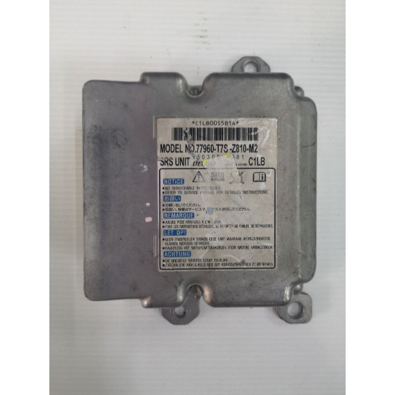 GENUINE HONDA HRV ECU SRS AIRBAG MODULE | Shopee Singapore