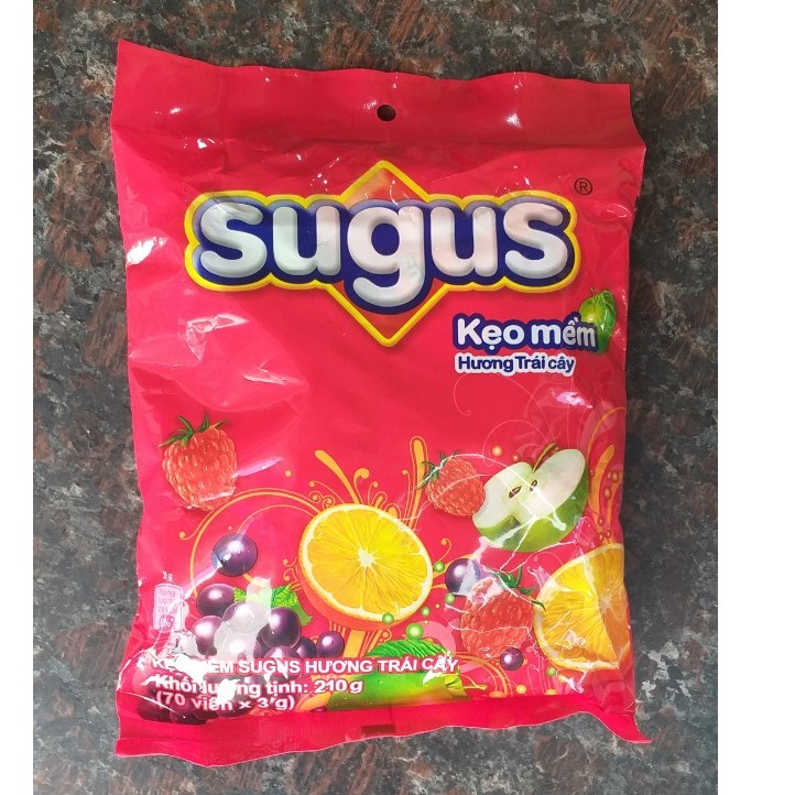 Sugus Fruit Flavored Soft Candy 210g pack | Shopee Singapore