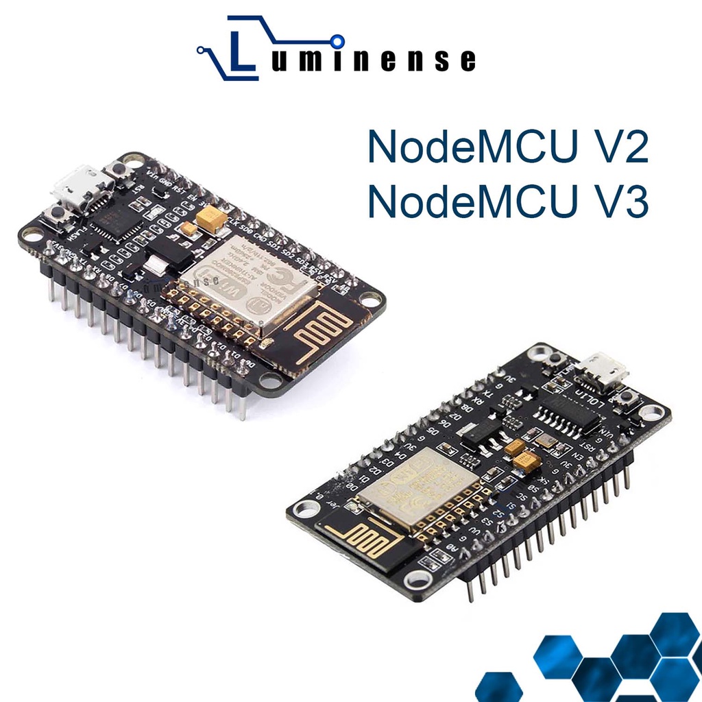 [Luminense] NodeMCU V2 NodeMcu V3 IoT ESP8266 Wi-Fi Module Bluetooth ...