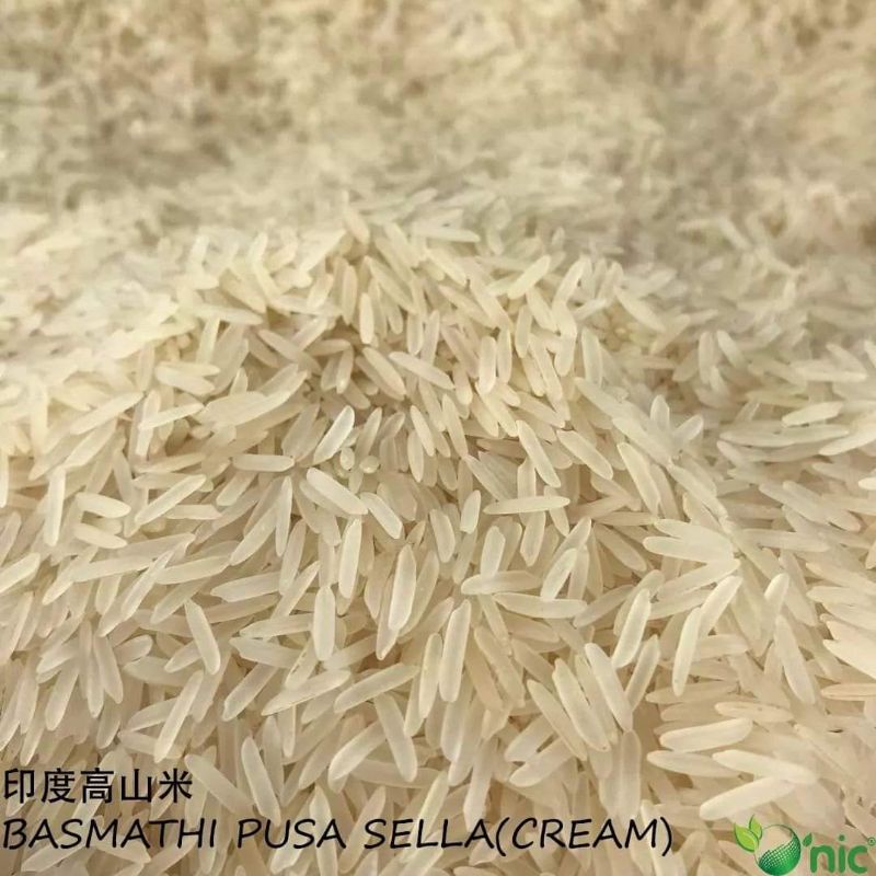 India Basmathi Parboiled Pusa Sella (Cream) 印度高山熟米 5KG | Shopee Singapore