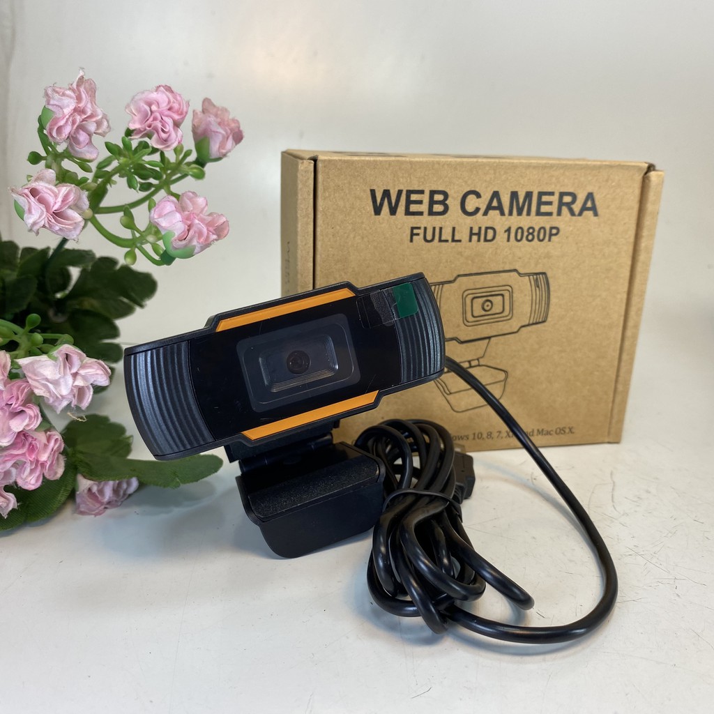Webcam with built-in microphone for high-end fullHD 1080P image joint ...