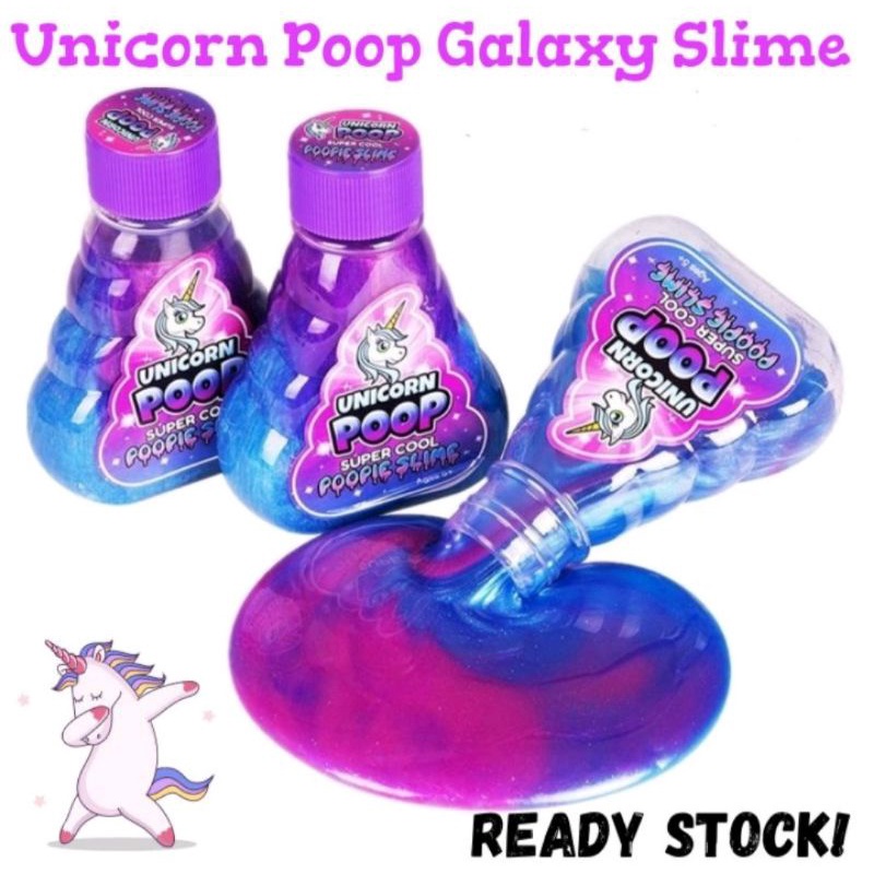 Unicorn Poop Galaxy Slime/Poopie Slime/Super Cool Fun Rainbow Slime ...