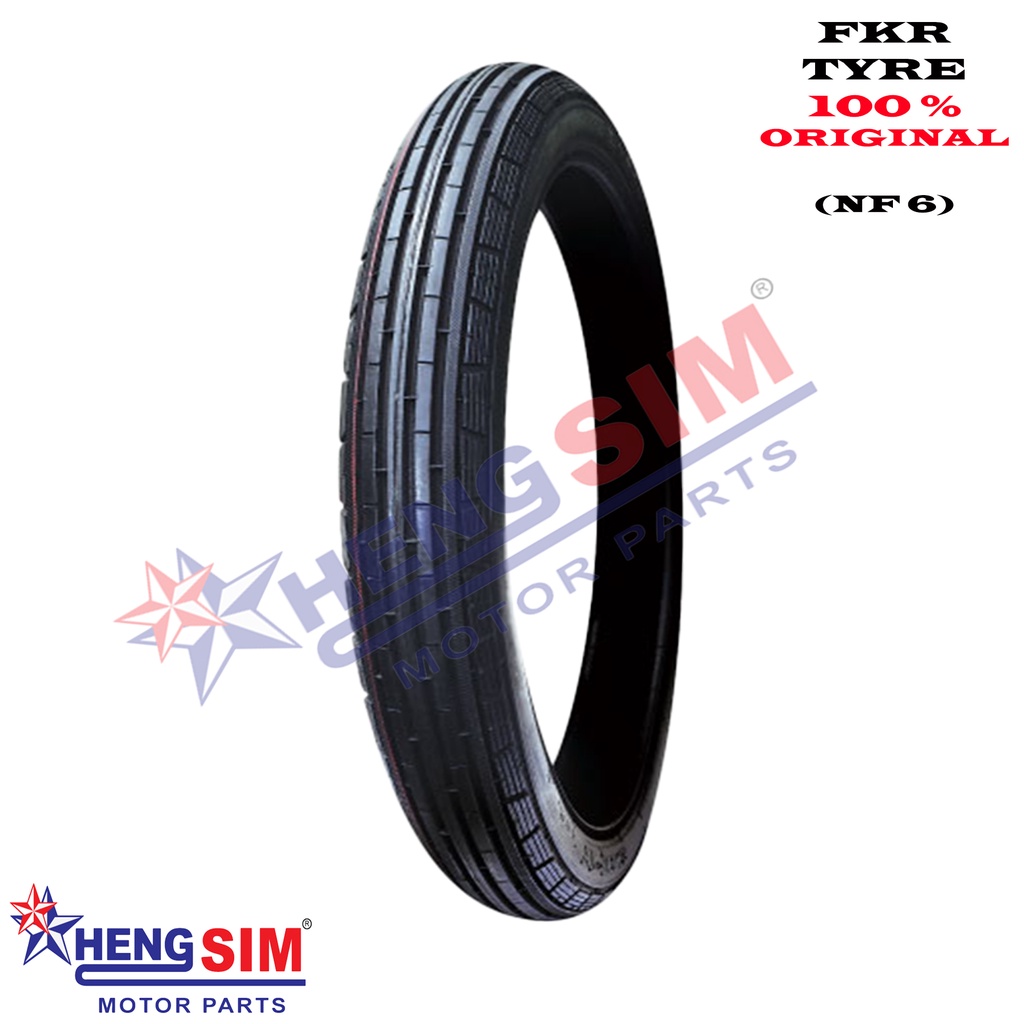 FKR TYRE MOTORCYCLE NF 6 TUBE TYPE TAYAR (2.25-17TT) | Shopee Singapore