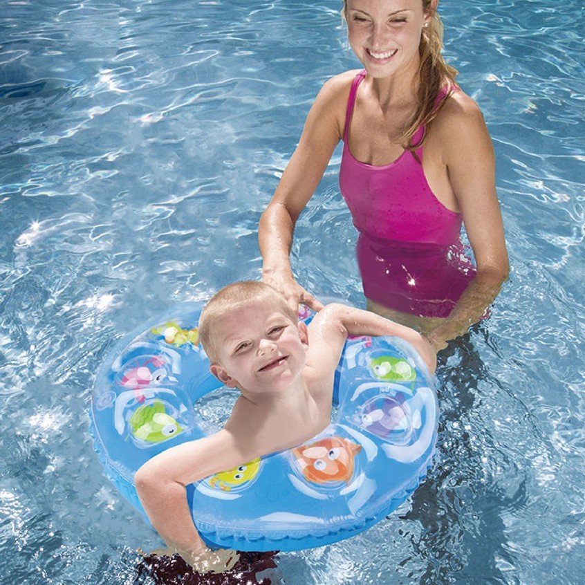 Bestway swimming floats for babies to swim at the beach and swim in the ...