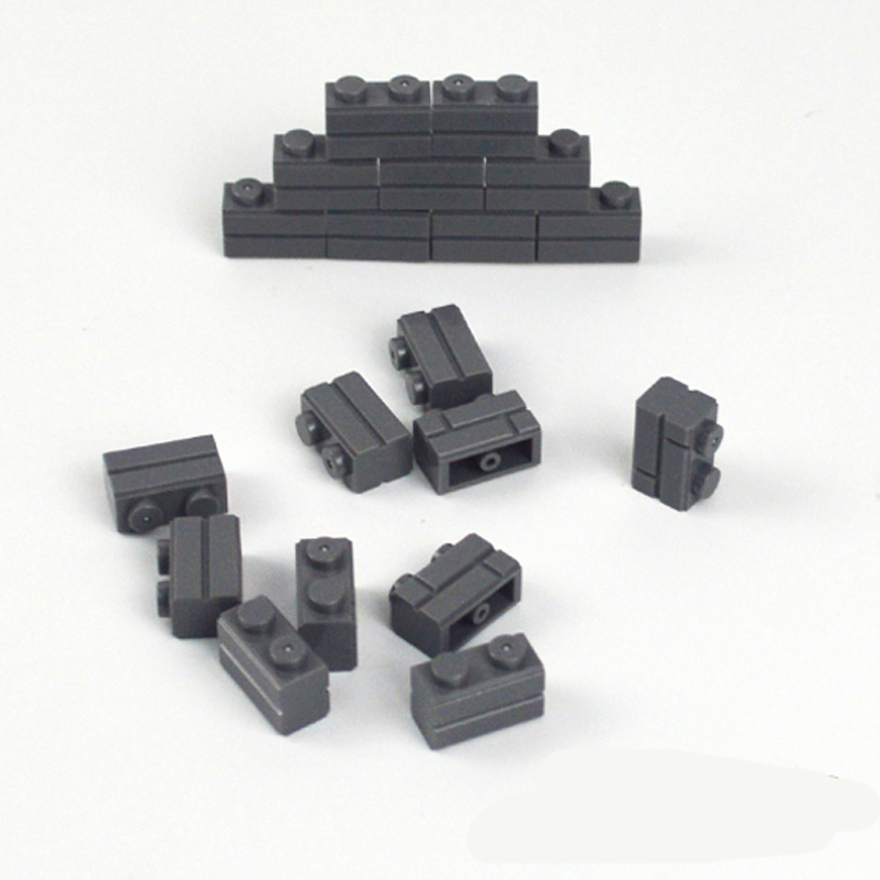 Small Particles Thick Wall Bricks 1x2 1x3 1x4 Dots Bulk Accessories ...