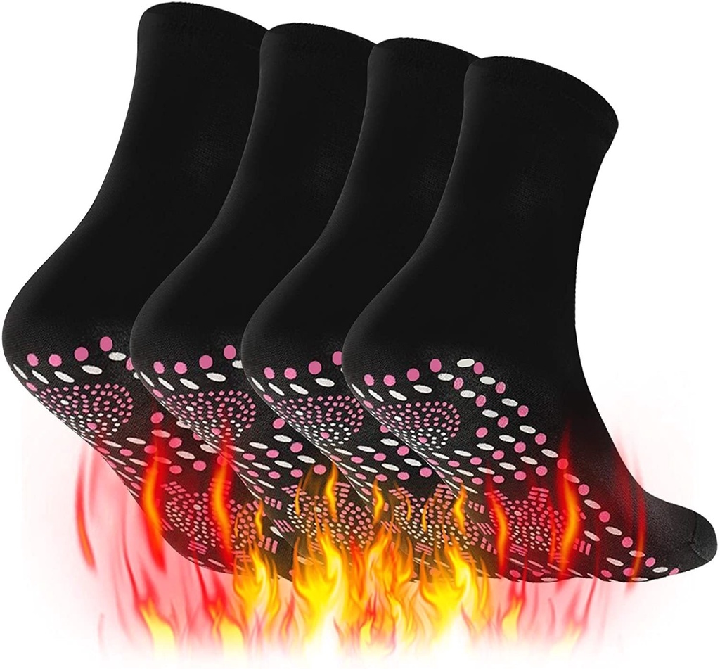 Heated Socks, Self Heating Socks for Men Women,Massage Anti-Freezing ...