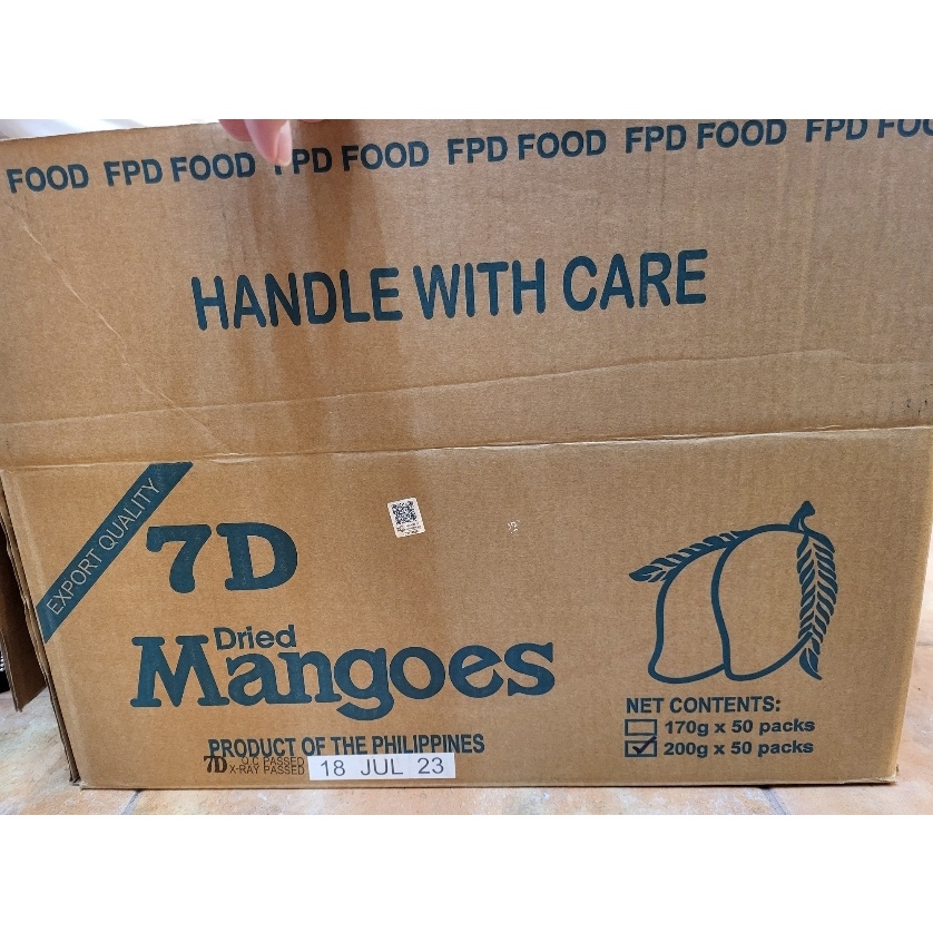 7D Dried Mango Box (100 Grams or 200 Grams) | Shopee Singapore
