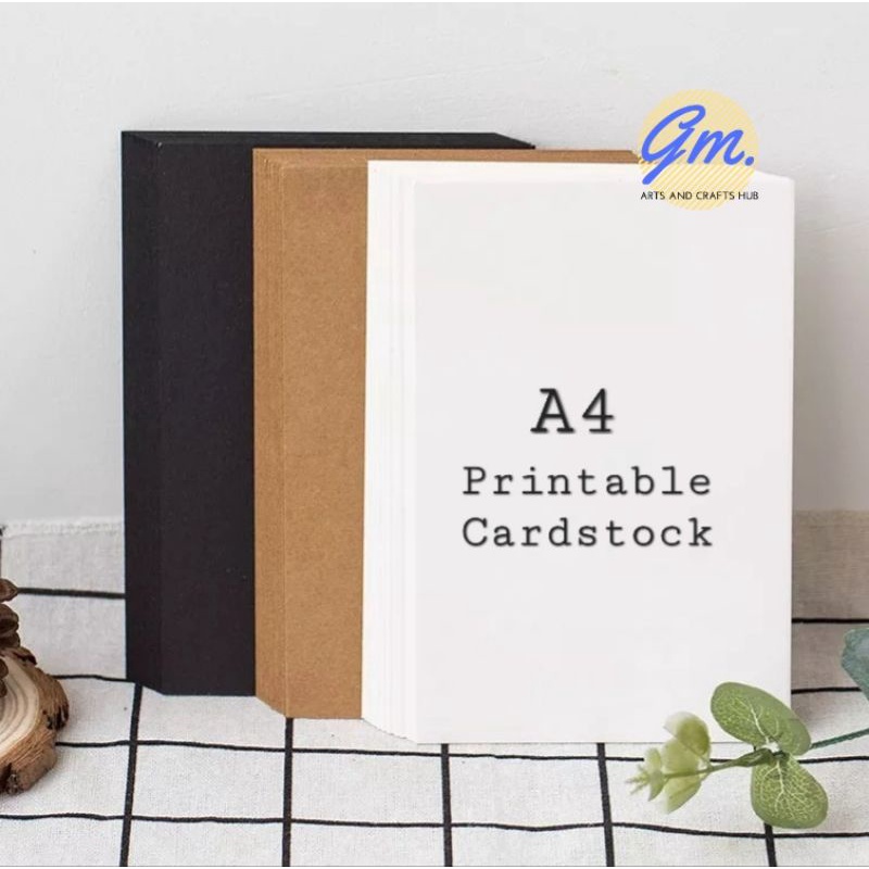 KRAFT PAPER Printable Cardstock Matte Board 10 / 20 sheets 150gsm ...
