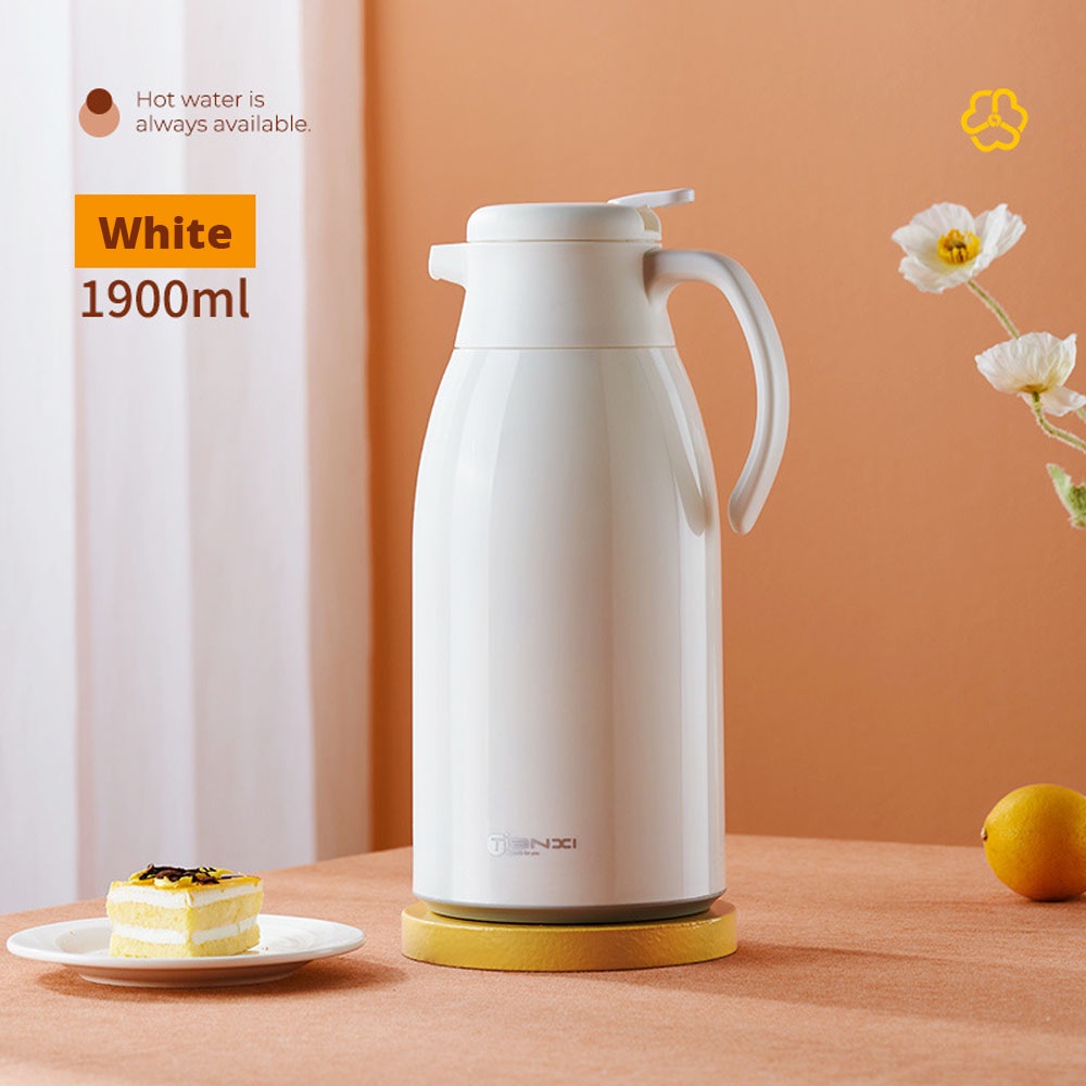 【SG】1L 1.9L Thermal Jug Vacuum Double Walled Thermos Flask | Shopee ...