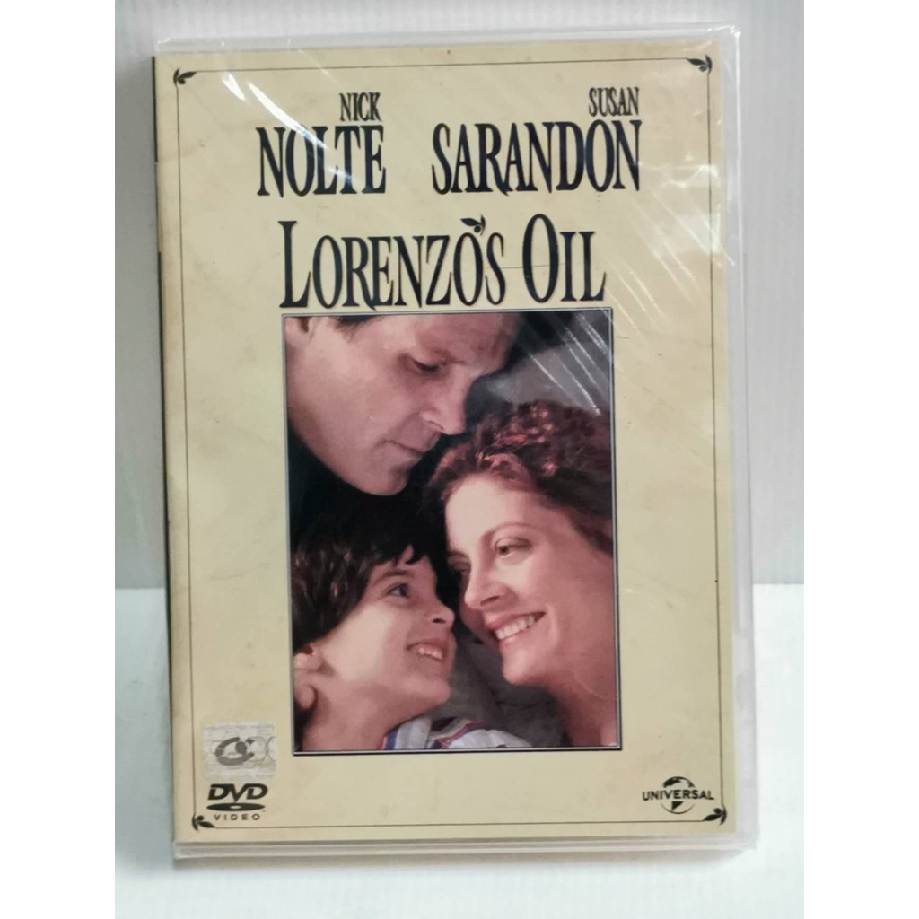 DVD: Lorenzo's Oil (1992) Laurenzo Miraculous Love "Nick Nolte Susan ...