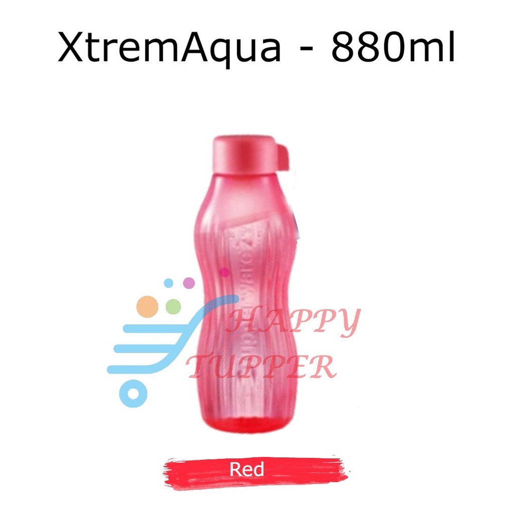 100% Authentic Tupperware Eco Water Bottle ★ BPA Free ★ Slim 310ml ★ Slim 500ml ★ XtremAqua ...