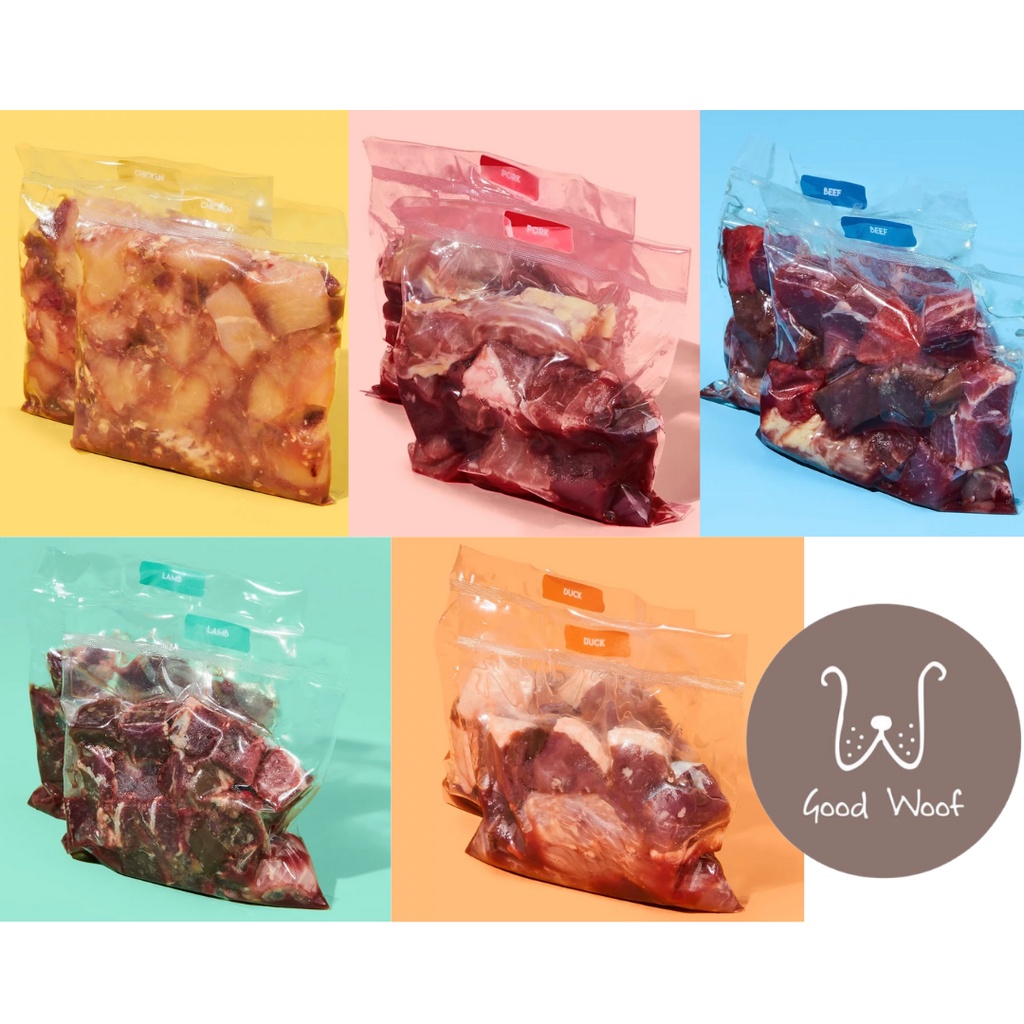 Good Woof PMR (Prey Model Ratio) Frozen Raw Diet Food for Pets 300g/1 ...