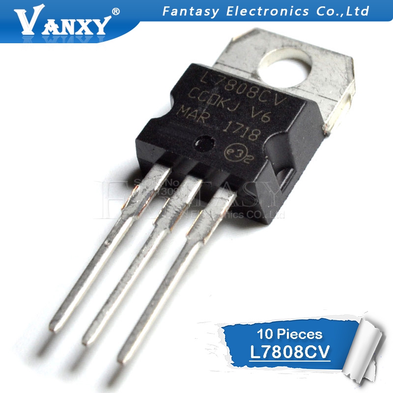 10PCS L7808CV TO220 L7808 TO-220 7808 LM7808 MC7808 new and original IC | Shopee Singapore