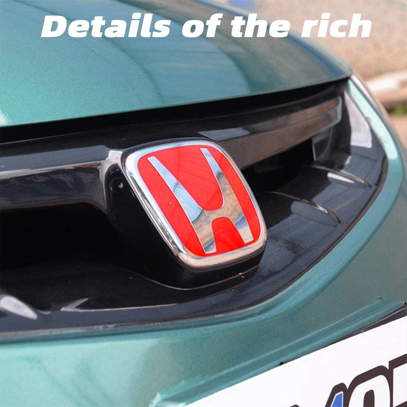 Honda Car Emblem Red Logo City/Hrv/Jazz/CRV/civic/Brv(Front&Rear ...