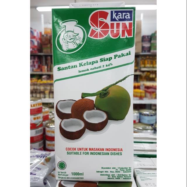 Sun KARA Coconut Milk ready to use 1000ml | Shopee Singapore