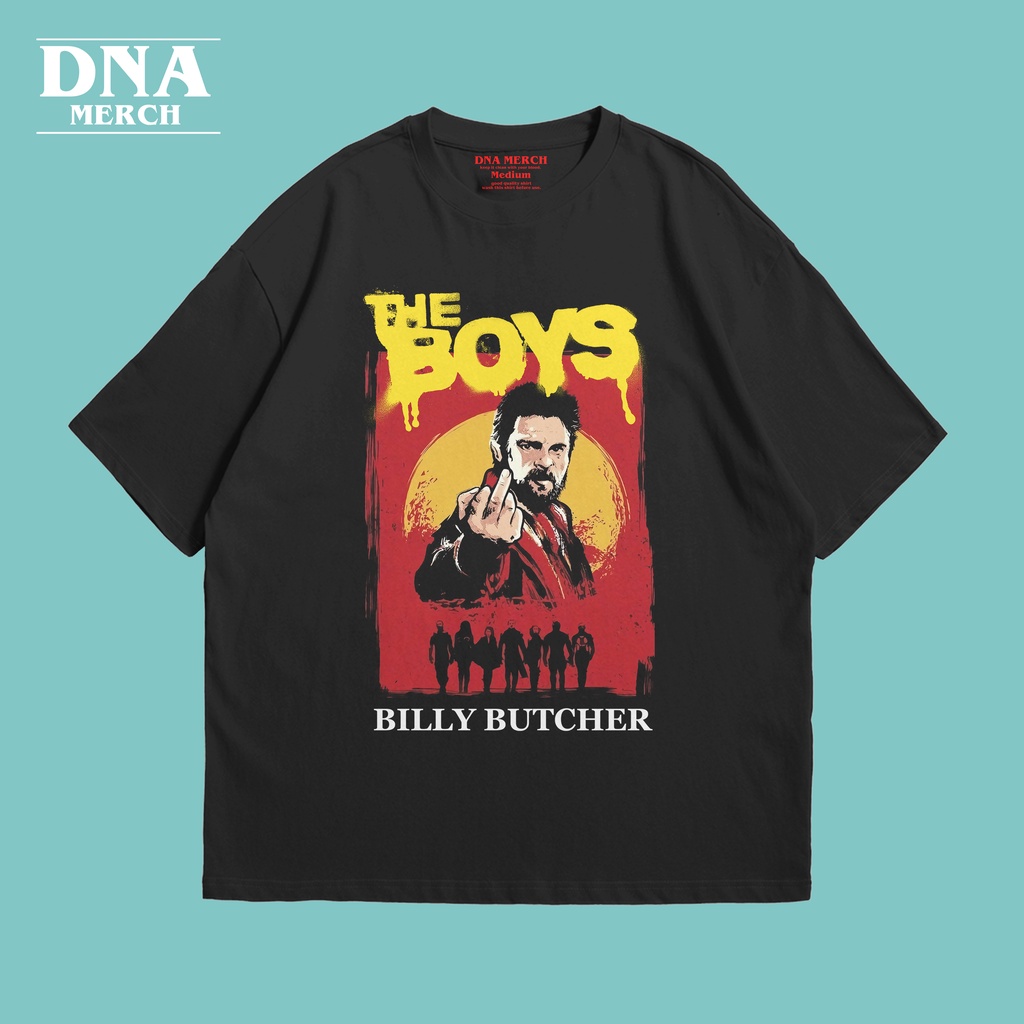 Movie The Boys Billy Butcher Oversized Tshirt | Shopee Singapore