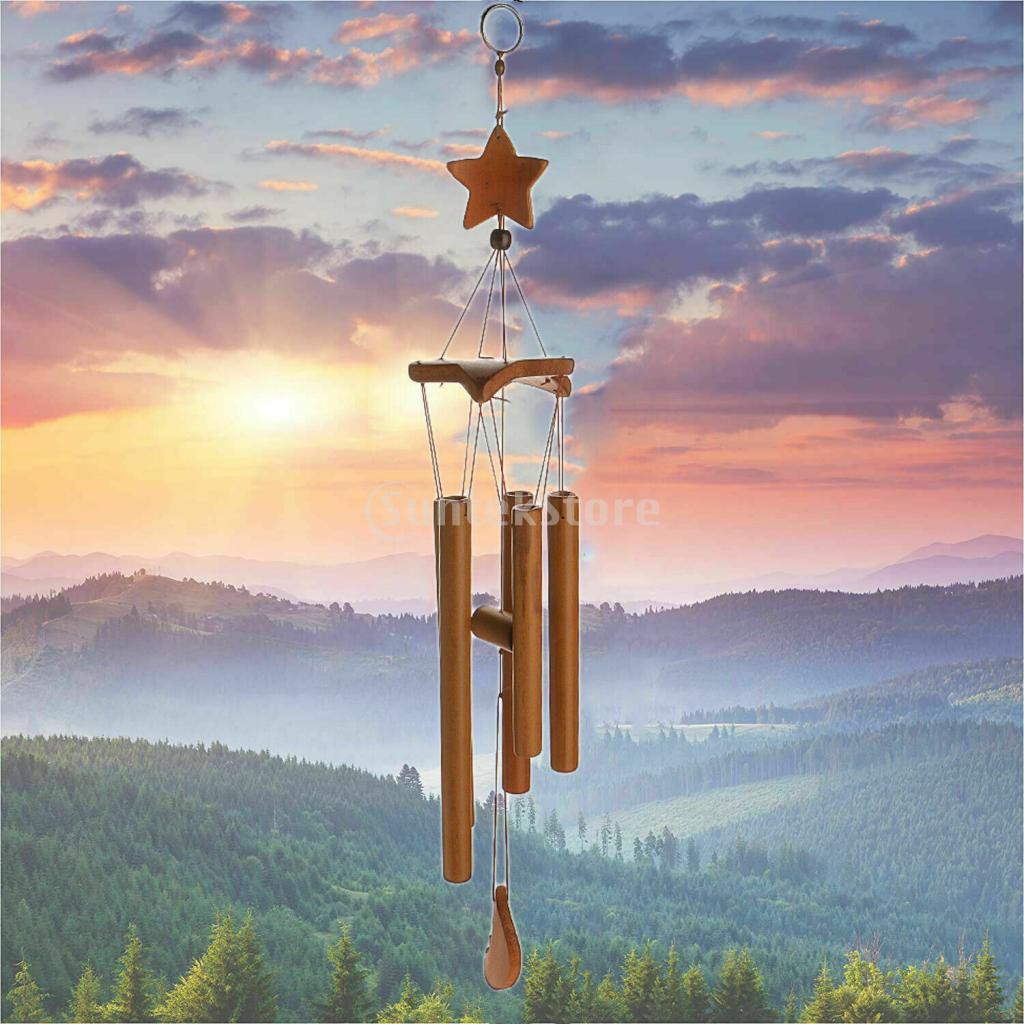 ALMENCLA1] Deep Relaxing 8 Tubes Chapel Bells Windmill Wind Chimes ...
